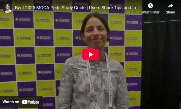 2025 MOCA-PEDS Learning Objectives & Featured Readings